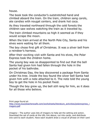 Polar Express Activities | PDF