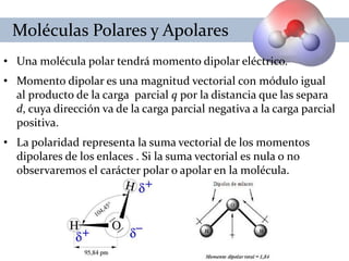 Polaridad molecular | PDF