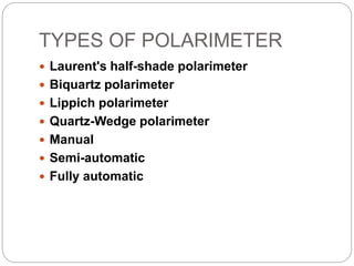 Polarimeter | PPTX
