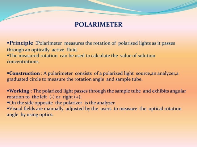 Polarimetry | PPTX