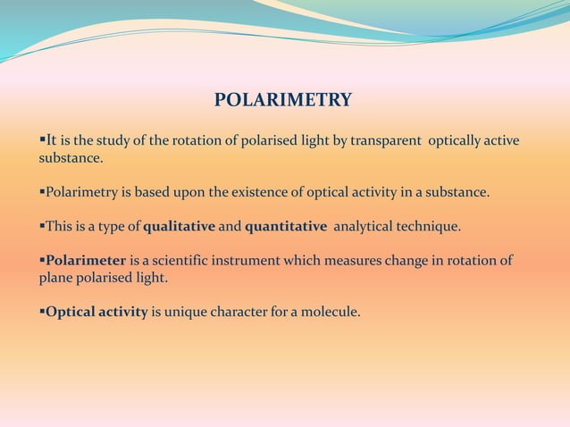 Polarimetry | PPTX