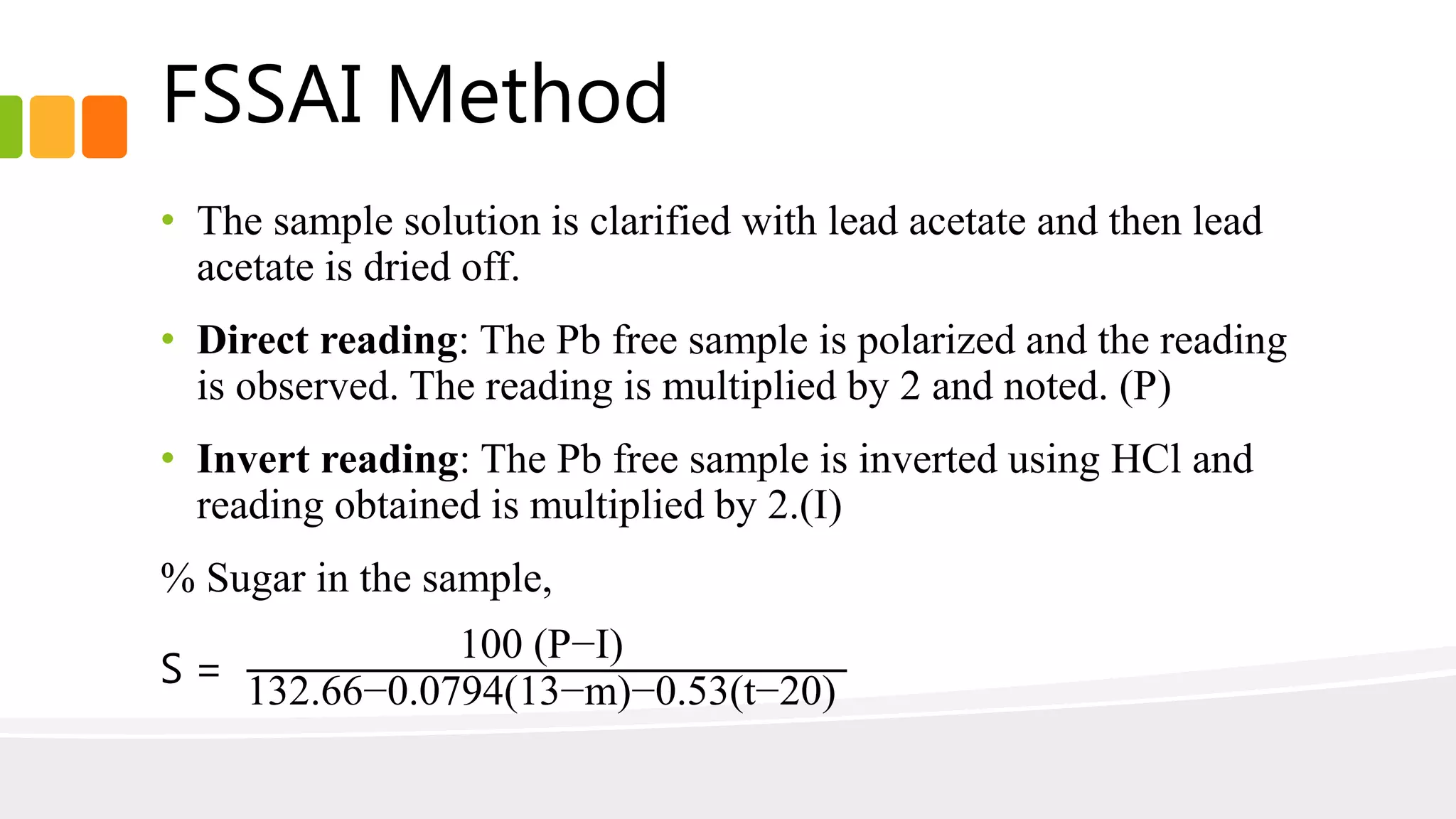 Polarimetric Estimation of Sugars | PPTX