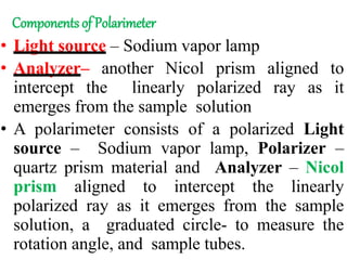 Polarimetry | PPTX | Chemistry | Science