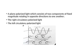 POLARIMETRY CIRCULAR DICHORISM POLARIMETERpptx | PPTX