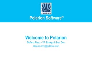 Software Testing Forum 2012 - Polarion e TRS SpA | PPT