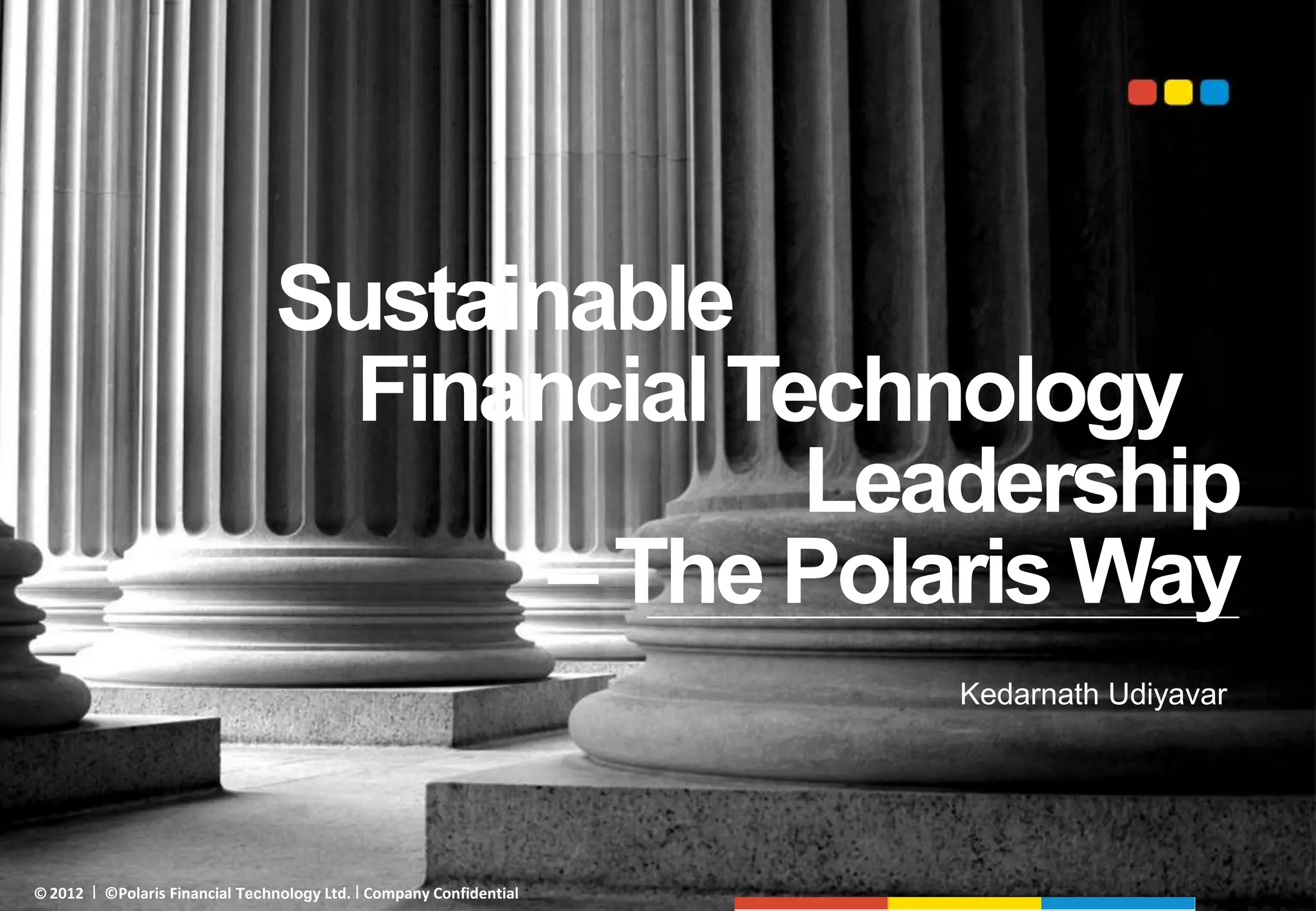 NIPM ISTD SEMINAR 2012- Polaris | PPTX