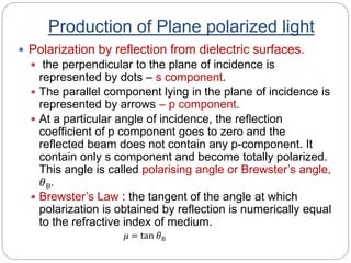 Polarisation | PPTX