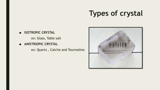 Polarisation by double refraction in Advanced optics .pptx