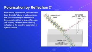 Polarisation by reflection.pptx | Physics | Science