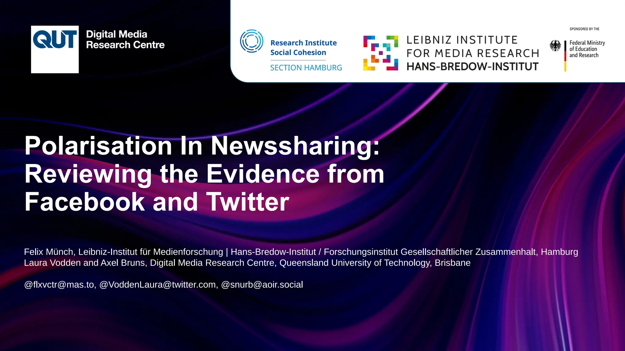 Polarisation In Newssharing: Reviewing the Evidence from Facebook and Twitter | PPTX | Social ...
