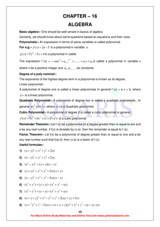 Math Study Material for SSC and Banking Exam | PDF