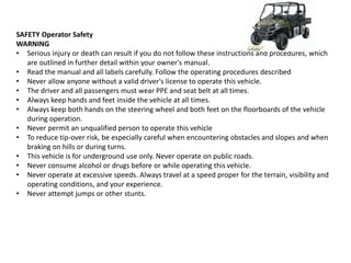 Polaris safety | PPTX