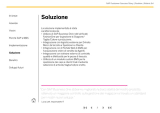 Polaris-Allegri success story BMS SpA | PDF
