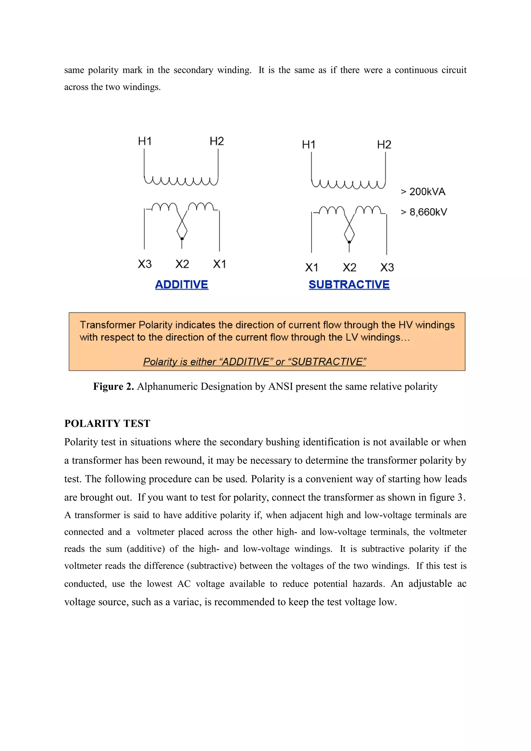 Polaritas trafo | PDF