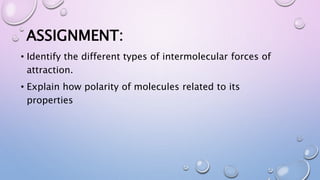 Polarity.pptx | Chemistry | Science