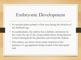 Polarity of the components present in the plant | PPTX