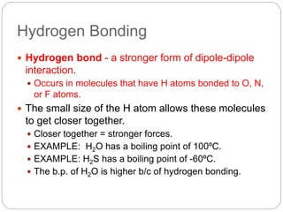 Polarity and Intermolecular Forces...ppt