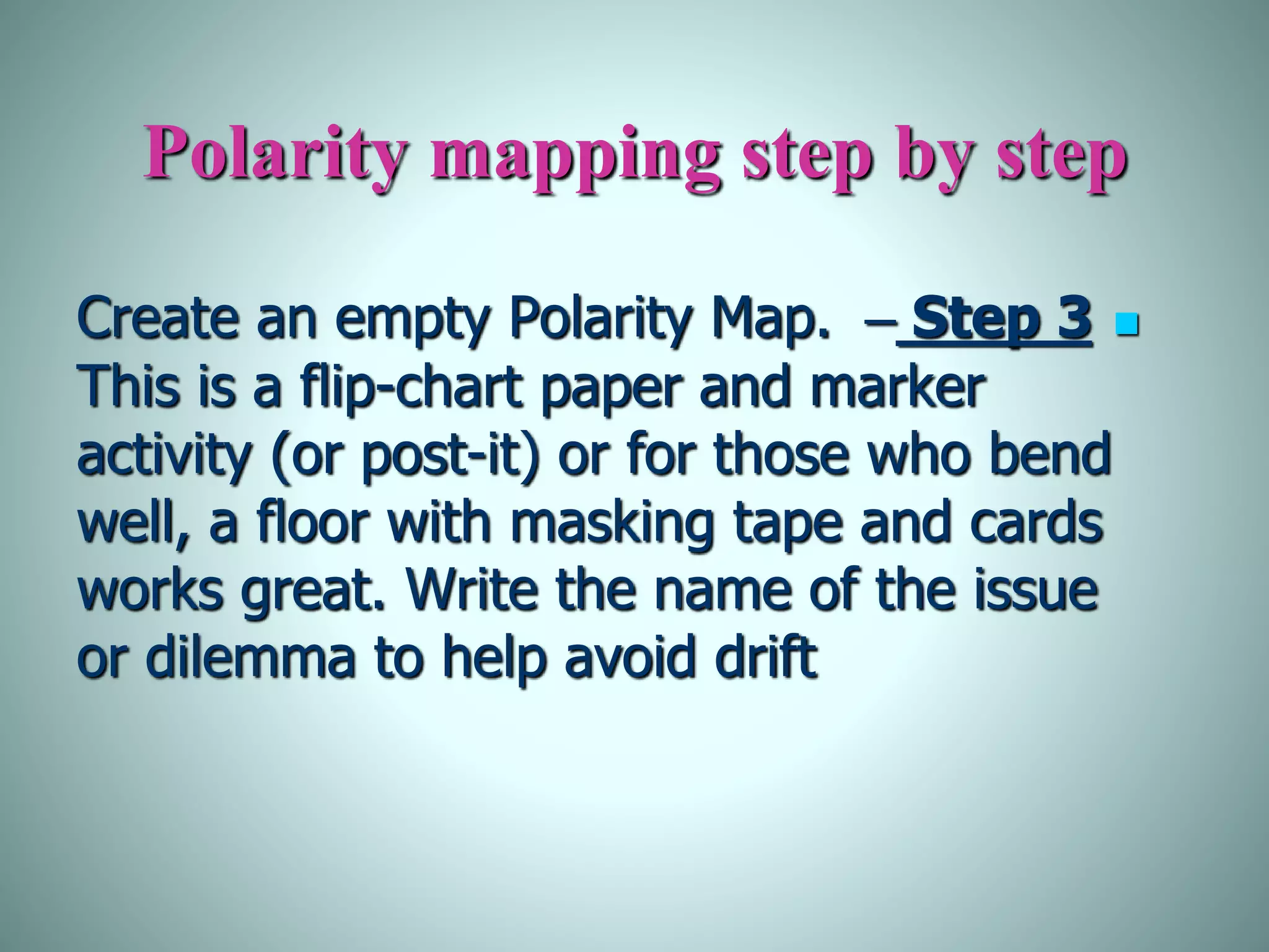 Polarity management | PPT