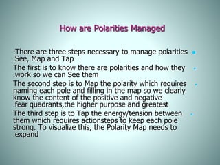 Polarity management | PPT