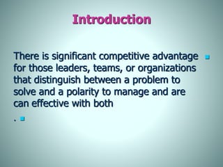 Polarity management | PPT