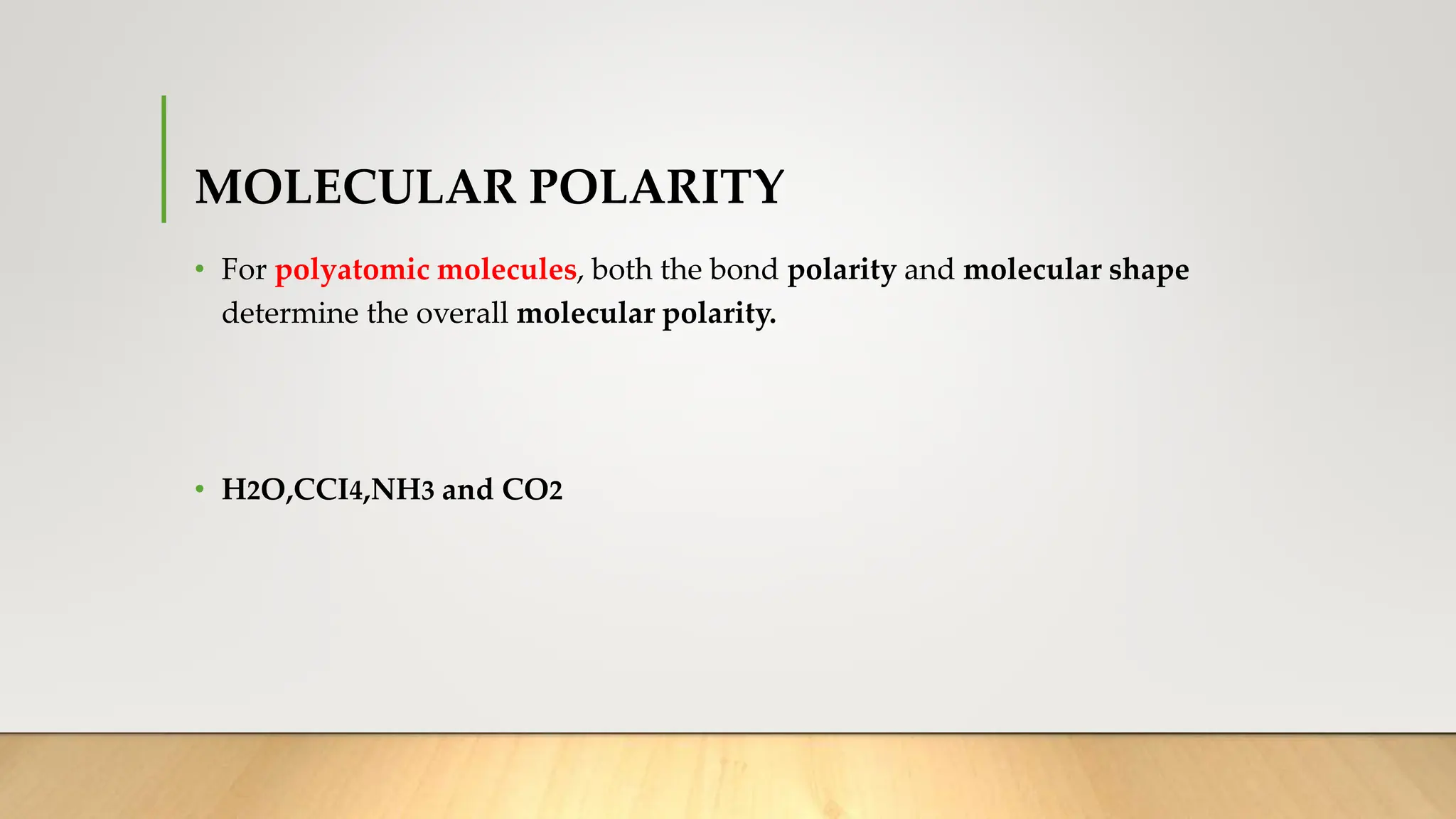 Physical Science: POLARITY OF MOLECULES.pptx