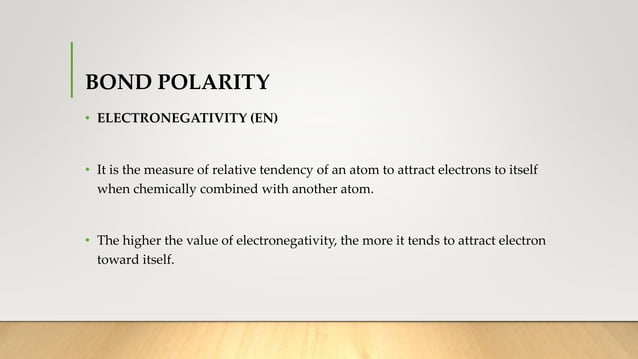 Physical Science: POLARITY OF MOLECULES.pptx | Chemistry | Science