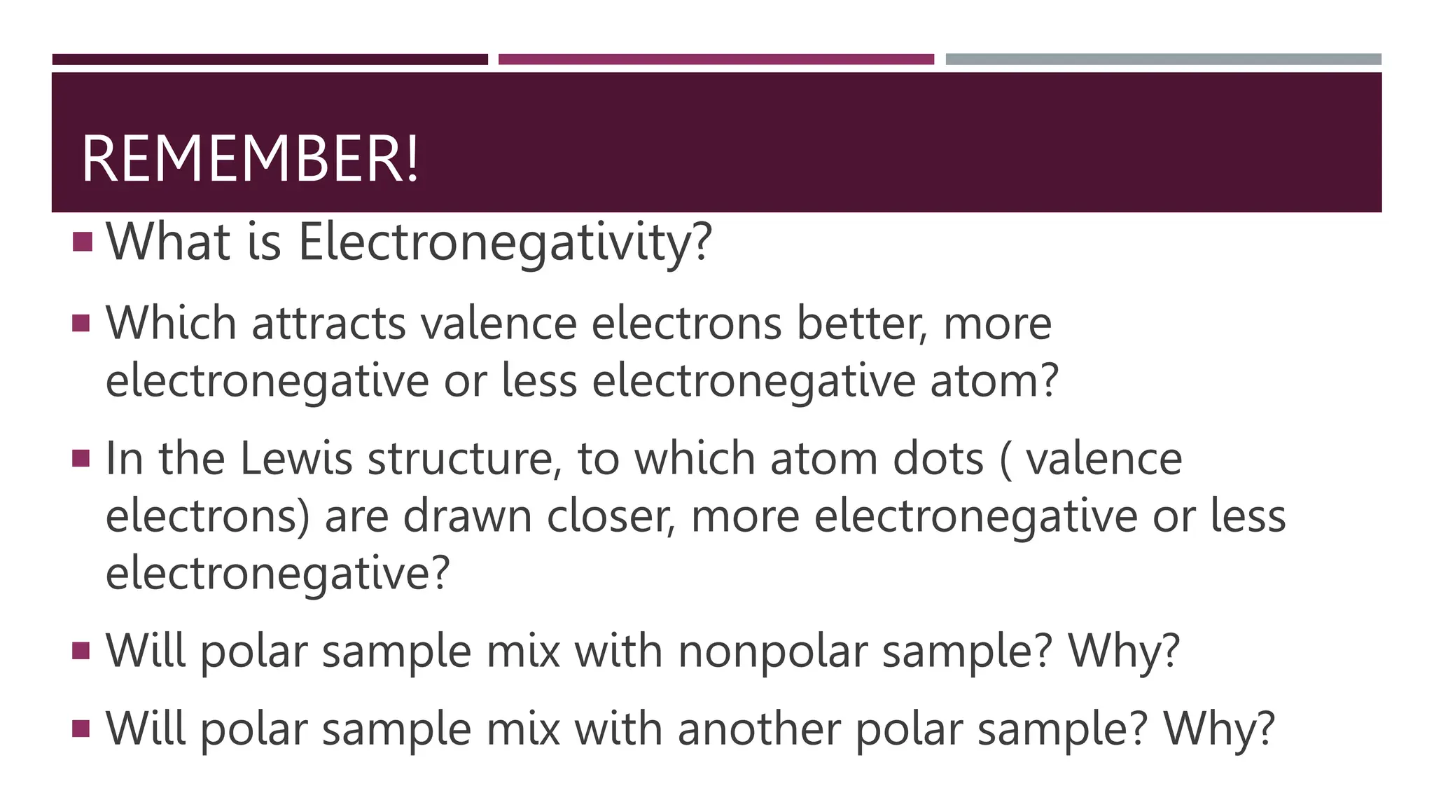 Polarity of molecules - POLAR AND NON POLAR | PPTX