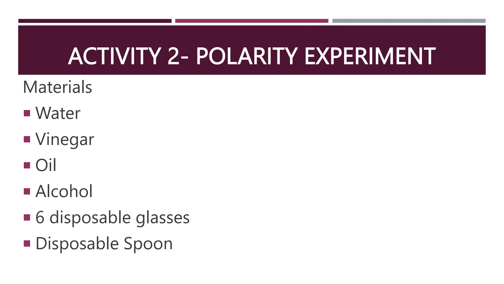 Polarity of molecules - POLAR AND NON POLAR | PPTX