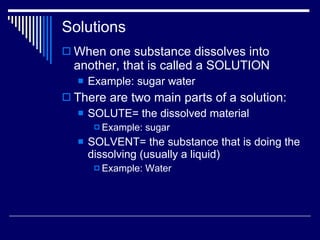 Pol, Sol, Acids & Bases | PPT | Chemistry | Science