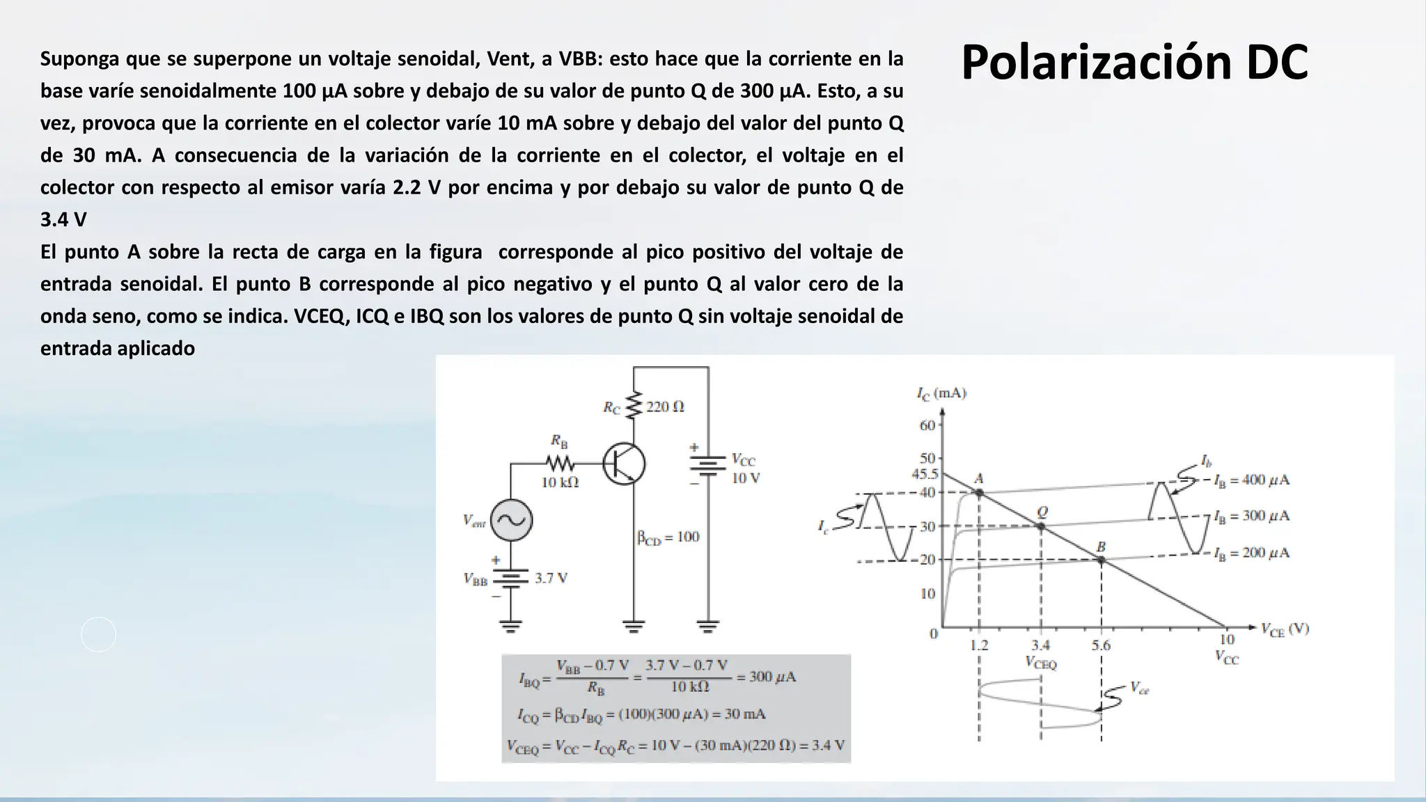 Polarizacion dc 2 - polarización de los transistores, sus diferencias ...