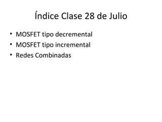 Polarizacion Mosfet | PPT