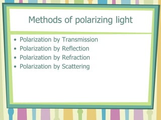 Polarization | PPT