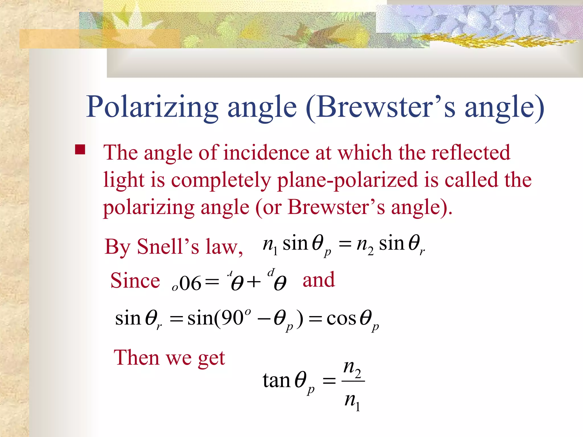 Polarization | PPT