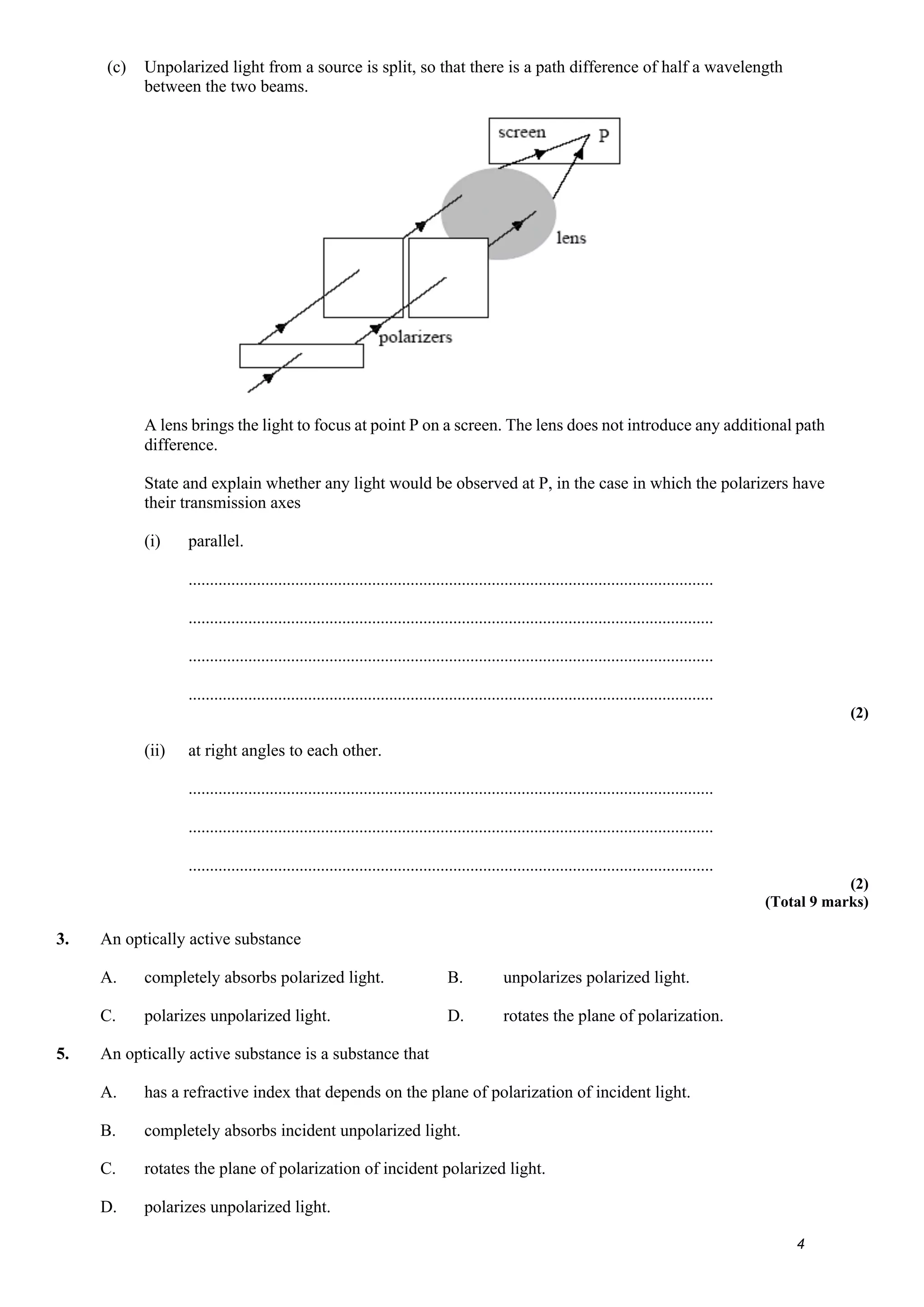 Polarization of light | PDF