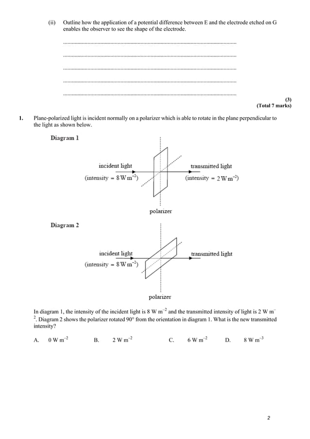 Polarization of light | PDF