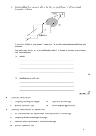 Polarization of light | PDF