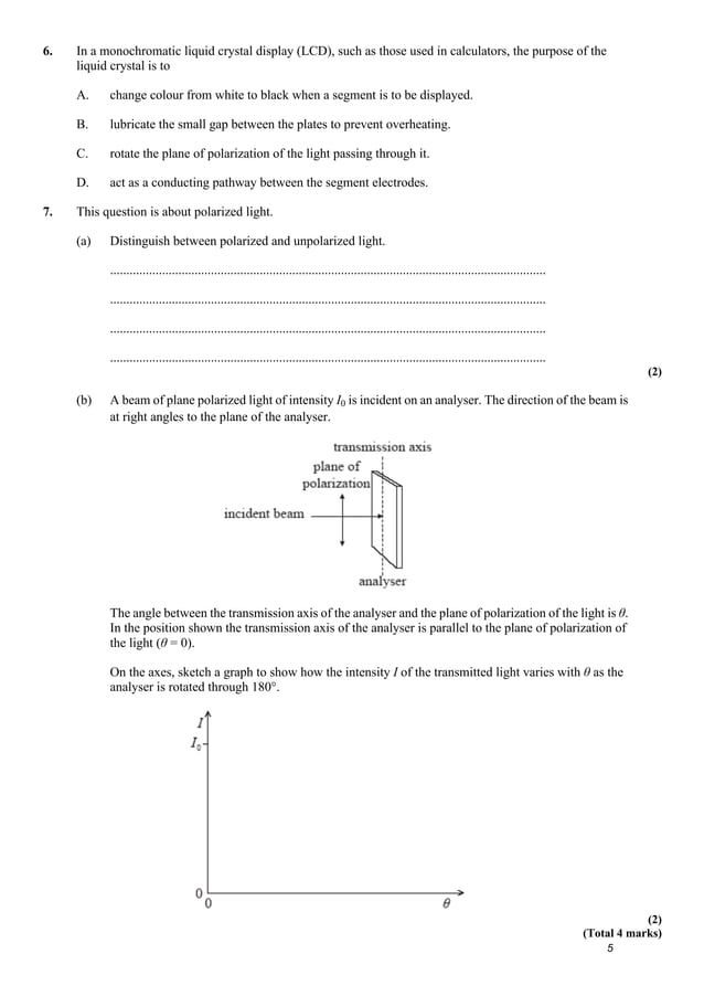 Polarization of light | PDF