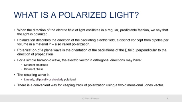 Polarization of Light | PDF | Physics | Science