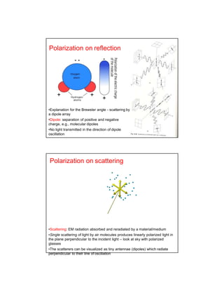 basics polarization ppt of light lecture | PPTX | Chemistry | Science