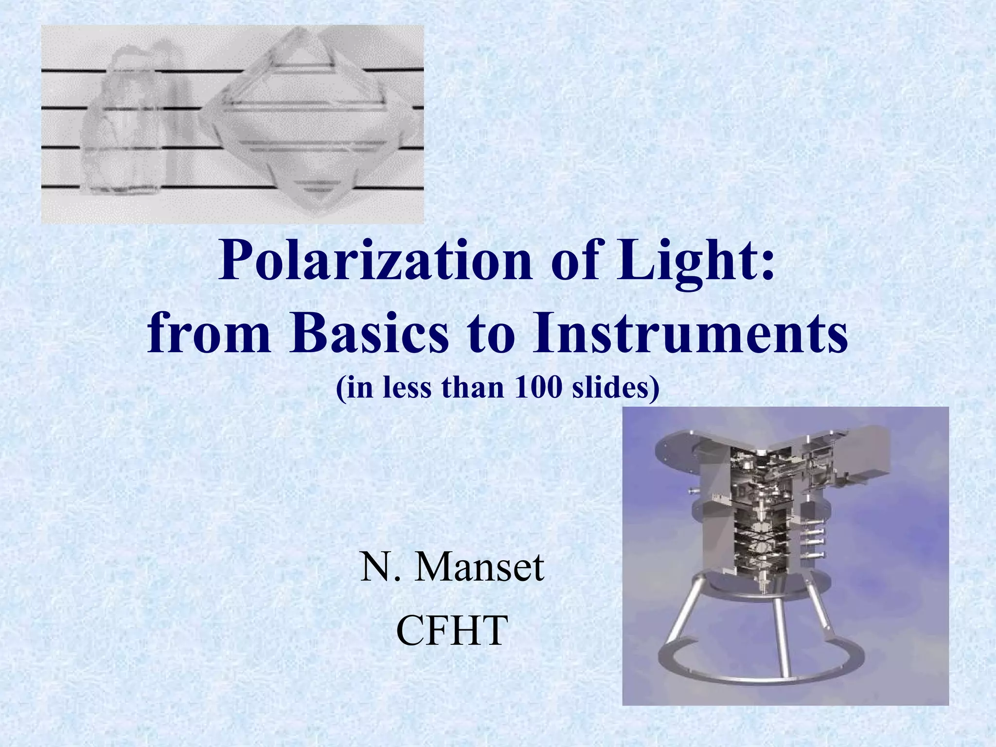Polarization light introduction | PPT