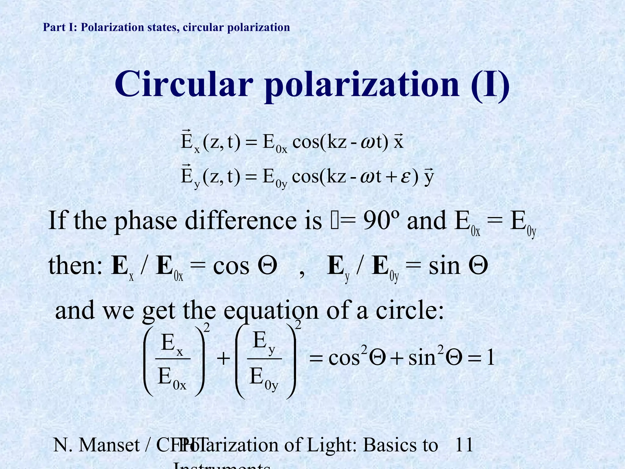 Polarization light introduction | PPT