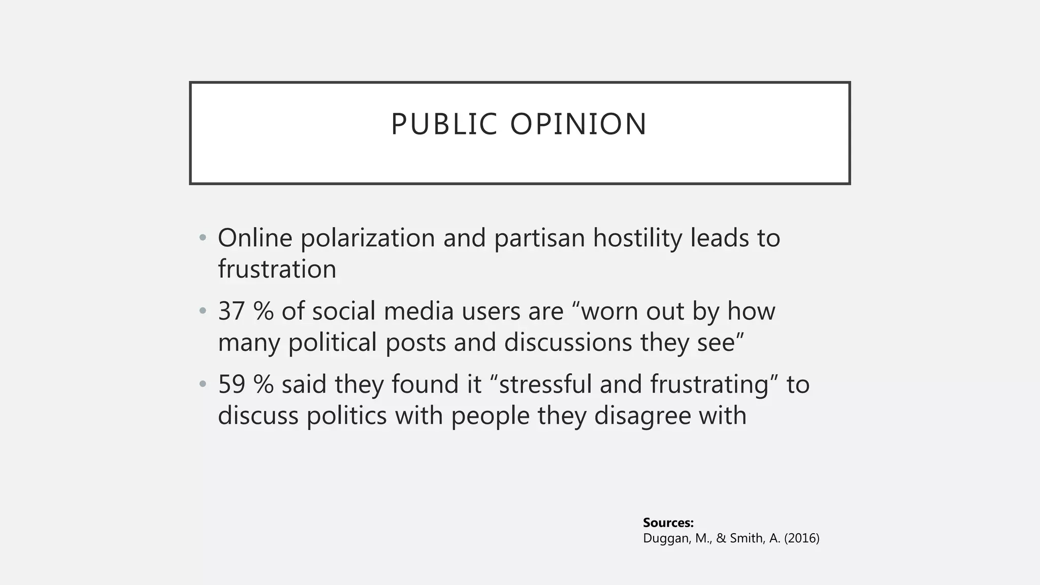 Polarization on Social Media | PPTX