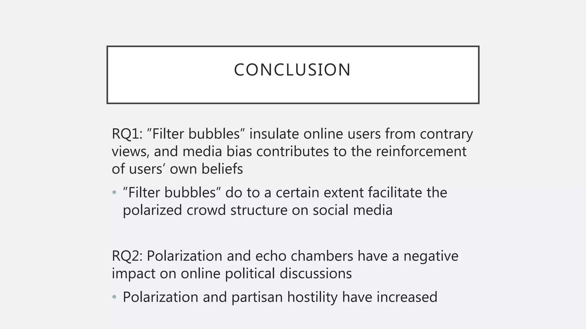 Polarization on Social Media | PPTX