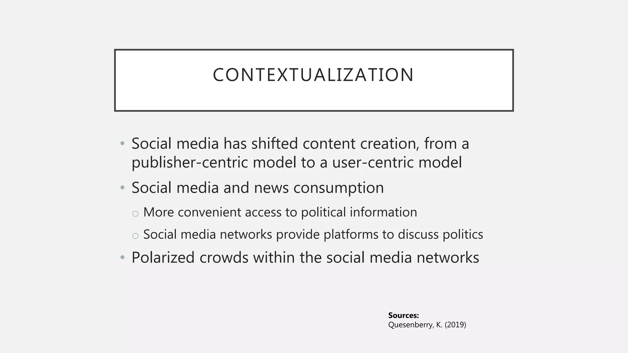 Polarization on Social Media | PPTX