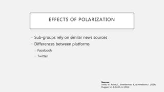 Polarization on Social Media | PPTX