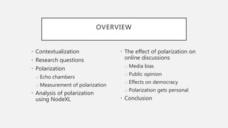 Polarization on Social Media | PPTX