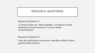 Polarization on Social Media | PPTX | Social Networking | Internet