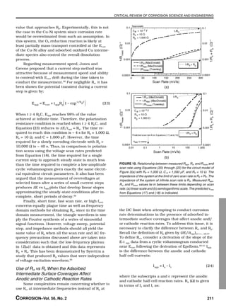 Polarization resistance method | PDF