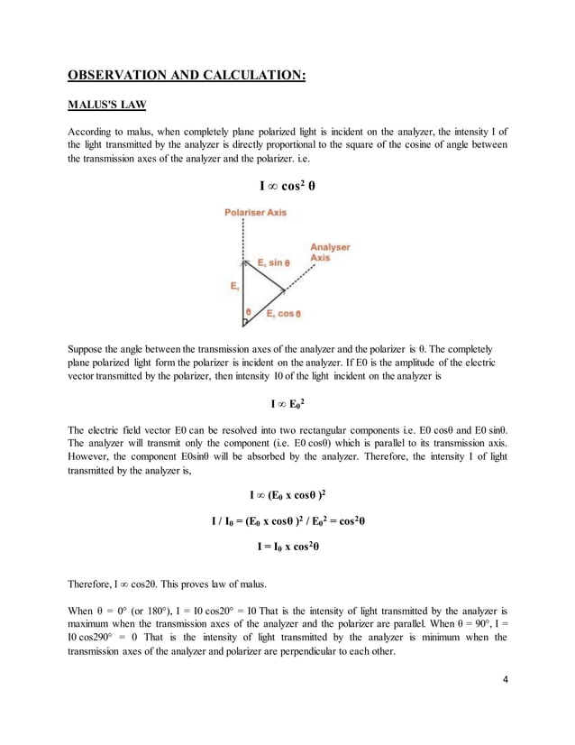 Polarization rotation using polarizers | PDF