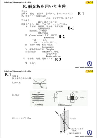 Polarizing microscope i (a, b1, b2) b3 | PDF